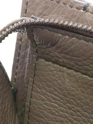 Bottega Veneta 2000-2026 Leather Briefcase Business Bag - Grey