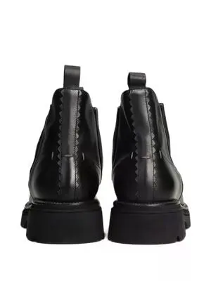 THE ANTIPODE Charles Elasticated-side Chelsea Boots - Black