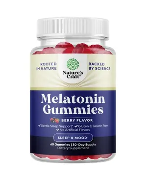 NATURE'S CRAFT Melatonin Gummies - No Color