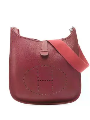 Hermès 2000 Clemence Evelyne I Pm Crossbody Bag - Red