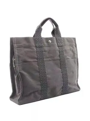 Hermès 1990-2010 Canvas Herline Mm Tote Bag