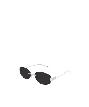 Balenciaga Gossip Bb Rimless Oval-frame Sunglasses