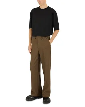 KROST Elliot Rain Drum Relaxed Wide Leg Trousers - Raindrum
