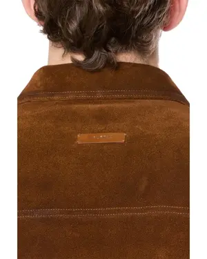 PURPLE BRAND Suede Carpenter Jacket