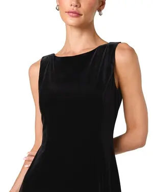 French Connection Caramia Stretch Velvet Mini Dress