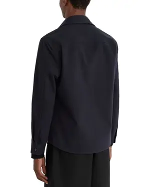 REISS Astra Cotton Twill Flap Pocket Shirt