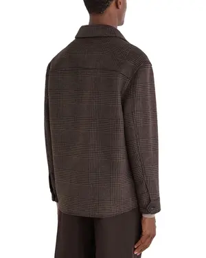 REISS Liam Twin Pocket Brushed Overshirt