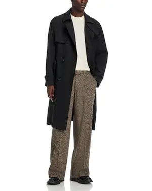 Hugo Moran Double Breasted Trench Coat