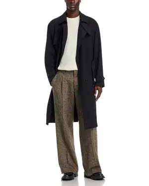 Hugo Moran Double Breasted Trench Coat