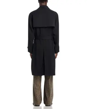 Hugo Moran Double Breasted Trench Coat