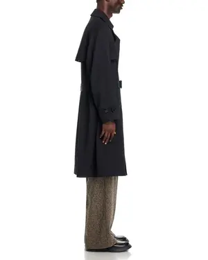 Hugo Moran Double Breasted Trench Coat