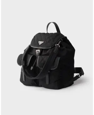 Prada Re-nylon And Leather Backpack