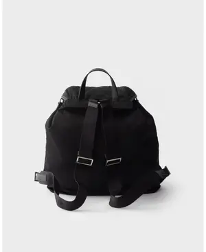 Prada Re-nylon And Leather Backpack