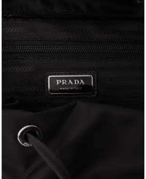 Prada Re-nylon And Leather Backpack