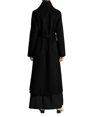 Vince Wool & Cashmere Shawl Collar Long Coat