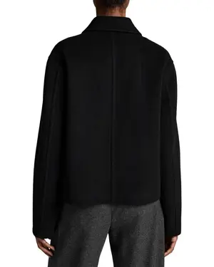 Vince Cash Wool & Cashmere Blend Button Front Jacket
