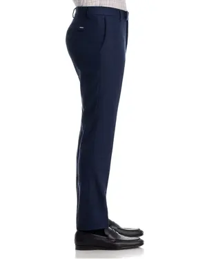 BOSS Genius Wool Blend Slim Fit Suit Pants - Open Blue