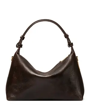 Tory Burch Mellow Distressed Leather Shoulder Bag