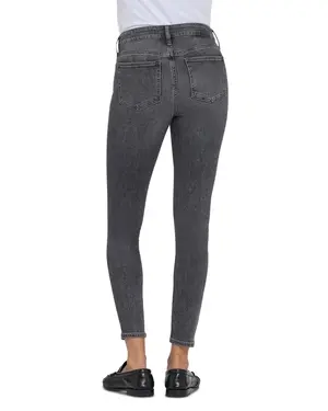 NYDJ Ami High Rise Studded Skinny Jeans