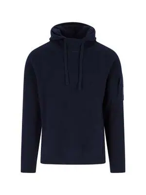 C.P. COMPANY C. P. Company Wool-blend Knit Sweater - Blue