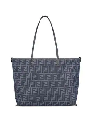Fendi Reversible Mini Handbag With Removable Zip Pocket And Gold-tone Hardware