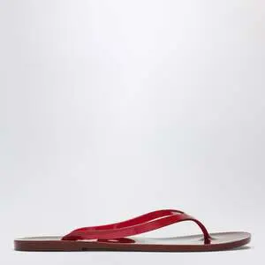 Christopher Esber Amaretto Jelly-effect Mini Flip-flop Sandals - Red