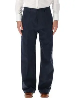 FORTELA Cotton Wide-leg Trousers