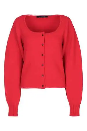 Jacquemus Tempo Cardigan - Red