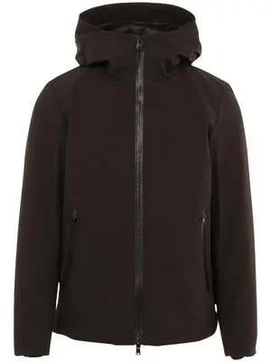 Woolrich Modern Wool-feel Stretch Coat - Black