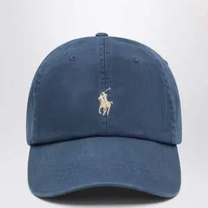 Polo Ralph Lauren Rustic Baseball Cap With Logo - Blue