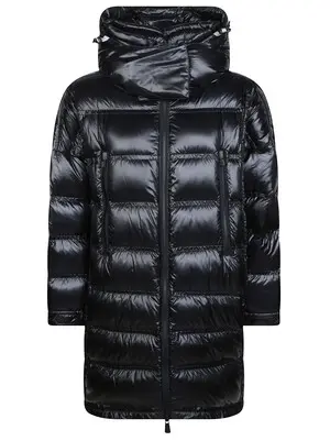 Moncler Rochelais Long Parka Jacket For