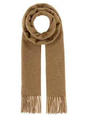 Prada Biscotto Silk-cashmere Blend Scarf - Camel