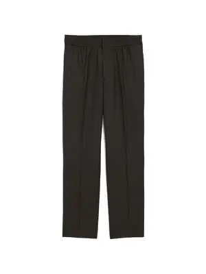 AMI Paris Elasticated Waist Trousers - Greychoco