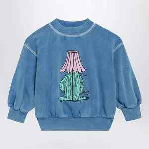BOBO CHOSES Hidden Monster Cotton Sweatshirt For