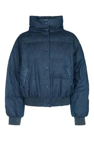 JACOB COHЁN Denim Bomber Down Jacket