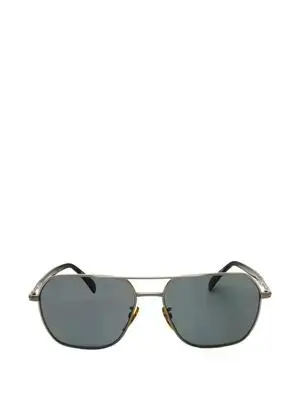 DB EYEWEAR BY DAVID BECKHAM Geometric-frame Sunglasses - Grey
