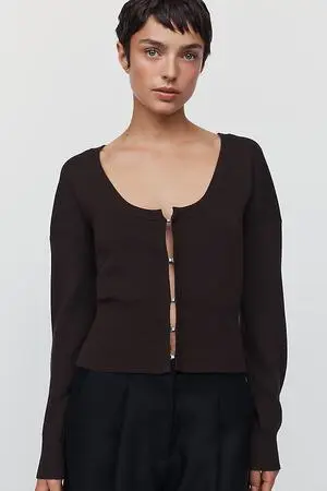 Maeve Scoop Neck Cardigan