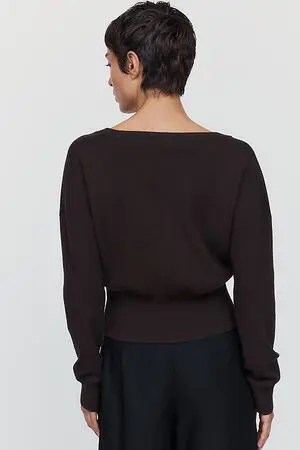 Maeve Scoop Neck Cardigan