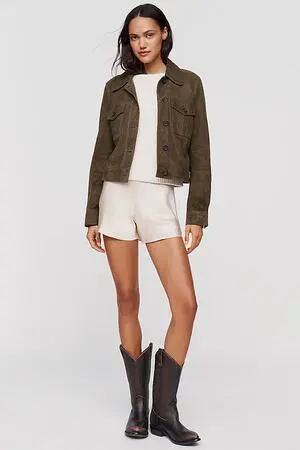 Paige Feyd Suede Jacket
