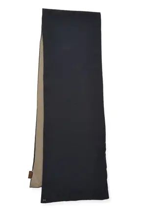 Hermès Navy & Grey Cashmere Muffler - Multi