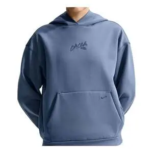 Nike X Caitlin Standard Issue Dri-fit Hoodie - Diffused Blue