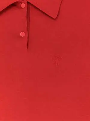 Gucci Fine Stretch Silk Knit Polo Shirt