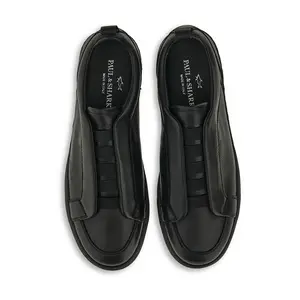 Paul & Shark Leather Slip-on Sneakers