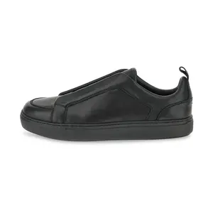 Paul & Shark Leather Slip-on Sneakers