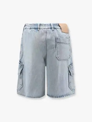 Loewe Pantalone Corto Con Tasche - Multicolor