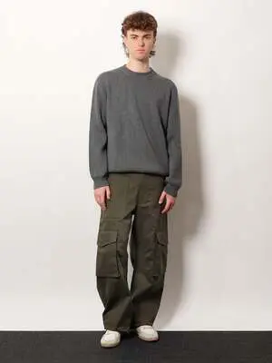 GOLDEN GOOSE Davis Ribbed Cotton Sweater - Multicolor