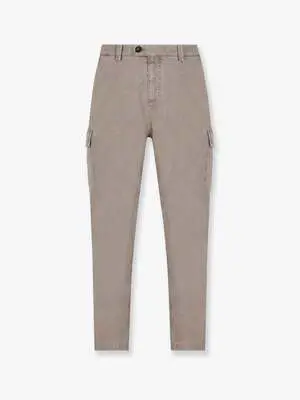 Brunello Cucinelli Dyed Cotton Trousers