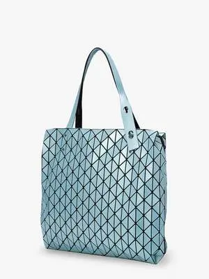 Issey Miyake Row Metallic Shoulder Bag With Triangular Pattern - Multicolor