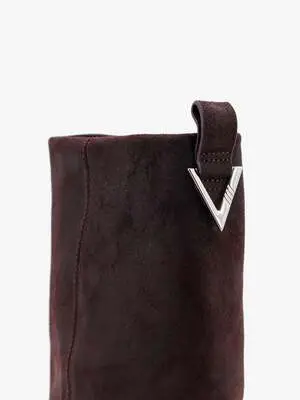 Attico Robin Suede Boots - Multicolor