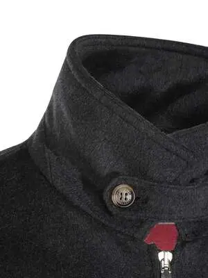 Brunello Cucinelli Virgin Wool Jacket With Zip - Multicolor